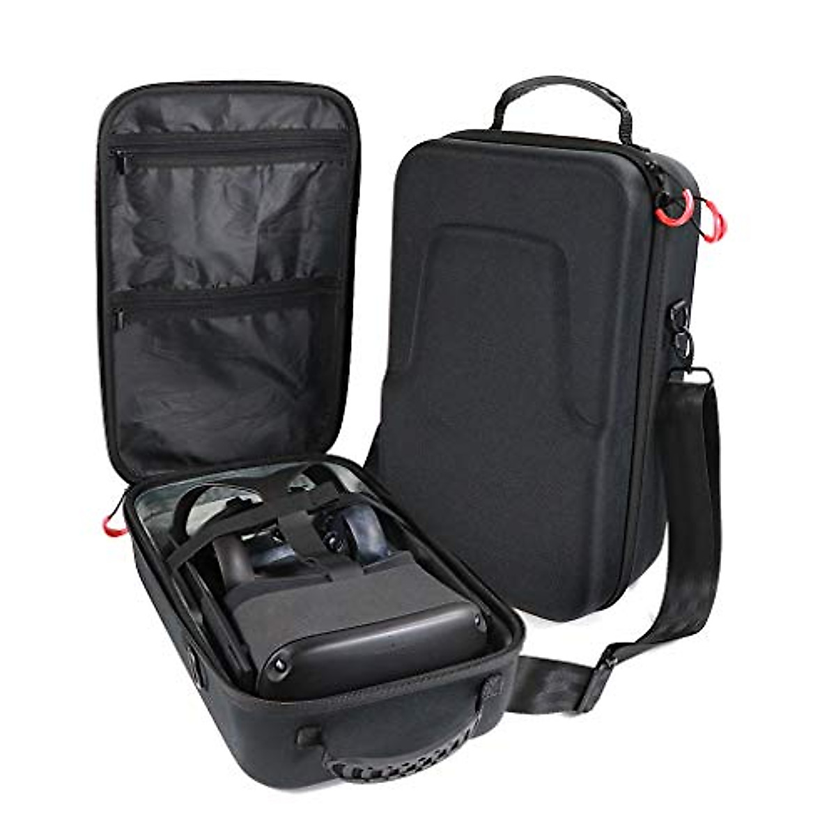 Itlovely Portable Hard EVA Storage Shoulder Bag Travel Carrying Case for Oculus Quest Virtual Reality Gaming Headset System and Accessories