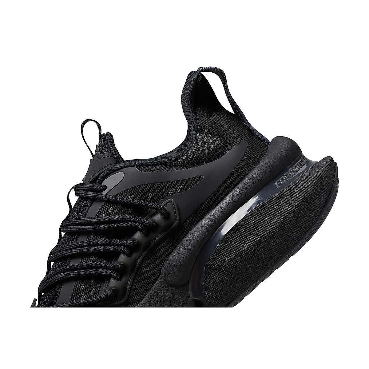 adidas Women's AlphaBoost V1 Sneaker, Black/Grey/Carbon, 7