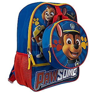 Paw Patrol Pawsome 16” Kids Backpack With Lunch Kit