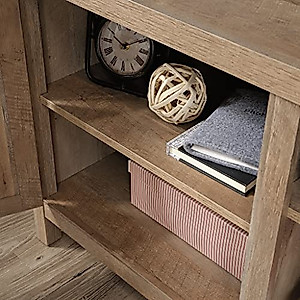 Sauder Bridge Acre Credenza, for TV's up to 65", Lintel Oak Finish