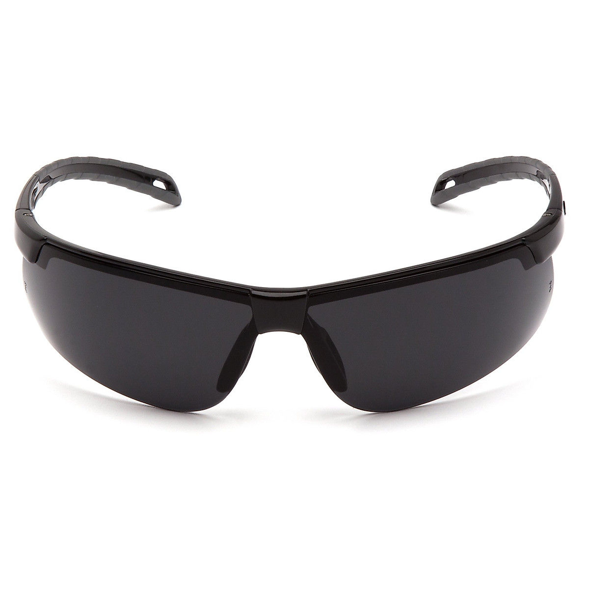 Pyramex Ever-Lite Lightweight Safety Glass Black Frame Dark Gray Anti-Fog Lens