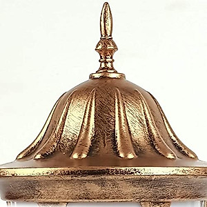 MODEBHD Outdoor IP54 Waterproof Column Lamp Pillar Light European Outdoor Lawn Lamp E27 Column Headlight Garden Door Light Villa Courtyard Landscape Door Light Post Lamp Traditional Landscape Lighting