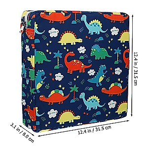 ibasenice 1 PC Booster Pad Travel Booster Kids Placemats for Dining Table Booster Seats Baby Chair Pad Adjustable Highchair Booster Baby High Chair Insert Pad Polyester Blue Seat Pad Toddler
