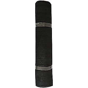 Shatex 90% 8x12ft Sun Shade Fabric for Pergola Cover Porch Vertical Screen, Black