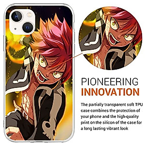 Compatible with LG V60 ThinQ | LG V60 ThinQ 5G case Fairy Anime with Tail 317 Anime Soft TPU Rubber Protection Cover Phone Cace Clear