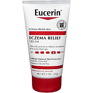 Eucerin Eczema Relief Cream - Full Body Daily Lotion for Eczema-Prone Skin - 5 oz. Tube