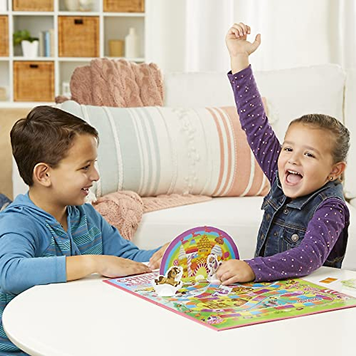 Hasbro Gaming Candy Land Unicorn Edition Preschool Board Game | Unicorn Games for Girls & Boys | 2-4 Players | Ages 3+ (Amazon Exclusive)