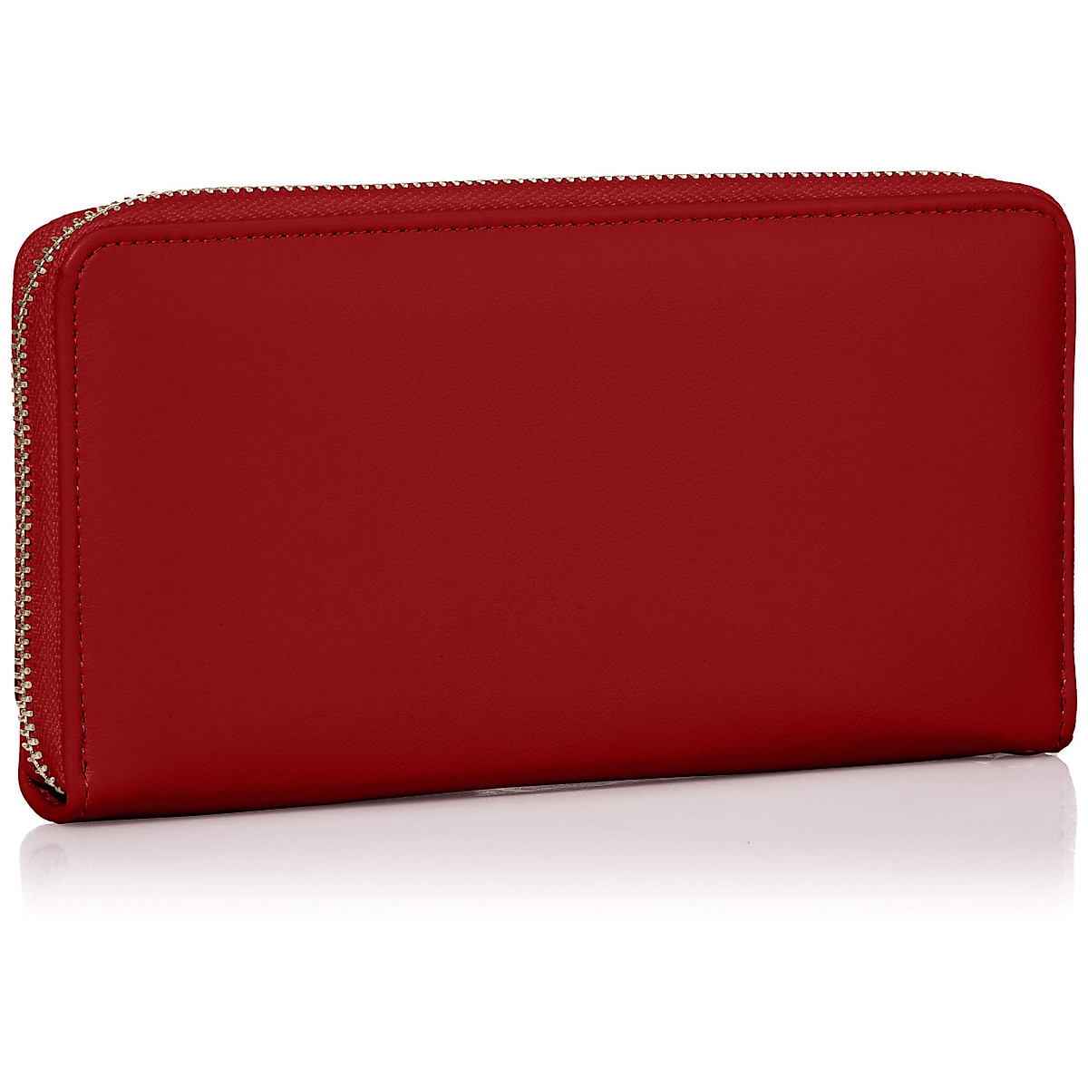 Heaye Women Wristlet Wallet with Cell Phone Holder RFID Blocking Zip Around Wallet PU, Red