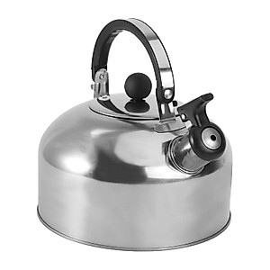 SHERCHPRY 2L Stainless Steel Teapot Stovetop Boiling Water Kettle Heat Water Kettle Flat Bottom Kettle for Stove Kettle Water Boiler Tea Pot Tea Pot