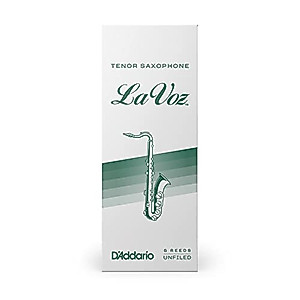 D'Addario Woodwinds Rico Saxophone Reeds, Medium, 5 Pack