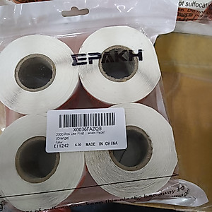 Epakh 2000 Pcs Use First Stickers Food Service 1.5 Inch Inventory Control Labels for Restaurant Permanent Adhesive Food Circle Dot Label Paper(Orange)