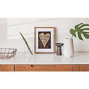 St Joan of Arc 11x14 Gallery Style Print by Soul Sunshine | Unframed 'Go Forward'' Bible Verses Wall Decor Poster Prints | Rustic Wall Decor, Tree Love Heart, Home Wall Decor | Home Decoration