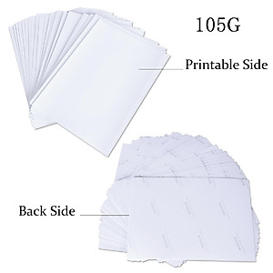 MAIKESUB Sublimation Paper 100 Sheets Heat Transfer Paper 8.5x11 inch Compatible with Inkjet Sublimation Printer 105g