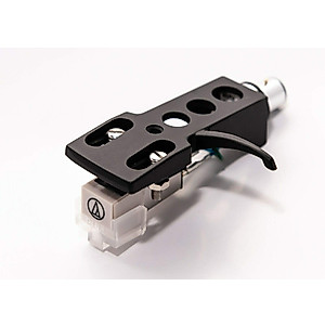 Black Headshell, AT-3600L Cartridge and Stylus, Needle for Pioneer PLX-1000, PL-518, PL-530, PL-A35, PLX-500, PL-560, PL-200, PL-516, PL-255, PL-200X, XL-A700, PL-A45D