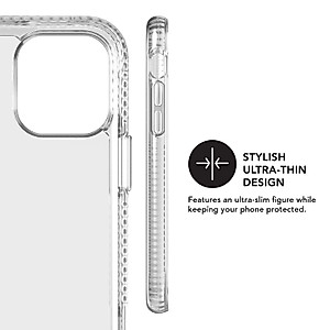 tech21 Pure Clear for Apple iPhone 11 Pro Phone Case - with 10ft Drop Protection, Transparent