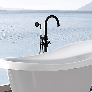 Freestanding Bathtub Faucet with Hand Shower