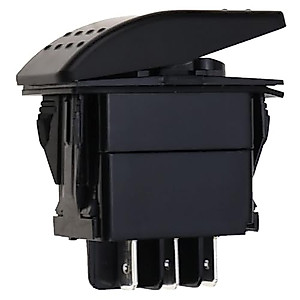 DVPARTS Rocker Switch DPDT Spade ON-Off-(ON) 0D4767 for Generac RV Guardian Generator