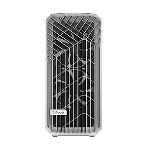 Fractal Design Torrent RGB White E-ATX Tempered Glass Window High-Airflow Mid Tower Computer Case