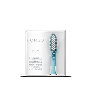 FOREO ISSA Hybrid Wave Brush Head Mint, Medical-Grade Silicone & PBT Polymer Bristles, 6-Months Lasting