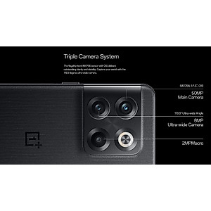 ONEPLUS 10T | Moonstone Black | 5G Unlocked Android Smartphone U.S Version | 8GB RAM+128GB Storage (Renewed)