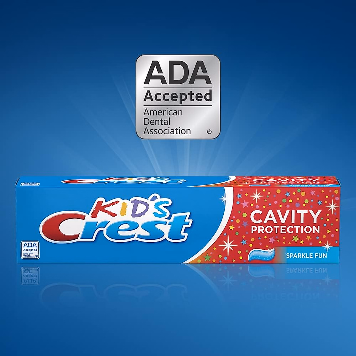 Crest Kids Cavity Protection Toothpaste, Sparkle Fun Flavor, 4.6 oz 4 Pack