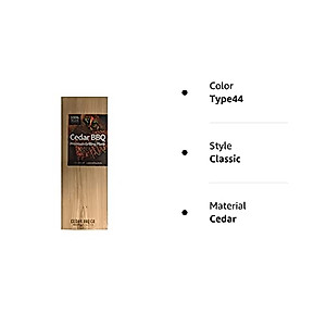 Cedar BBQ Premium Cedar Grilling Planks - 2 Piece Set - 5.5" x 15" - Western Red Cedar - Perfect Smoky Cedar Flavor