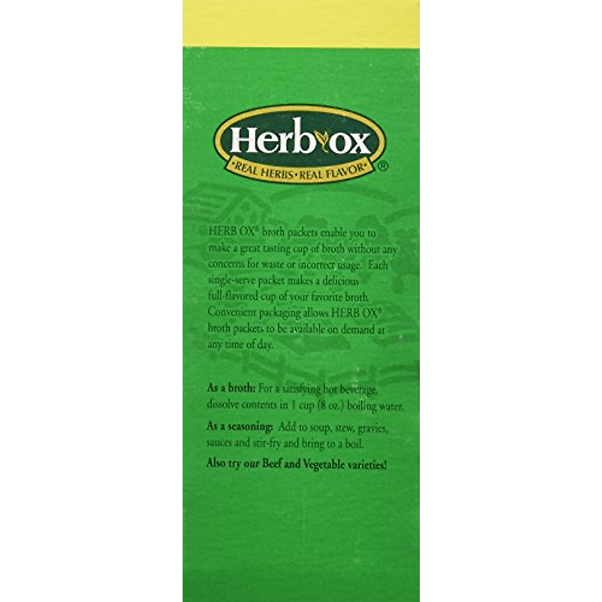 Herb-ox Hormel Herb Ox Chicken Bouillon Sodium Free 50 Packets