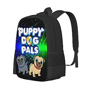 YZLONG Dog Lovely Pals 3d Printing Cartoon Backpack Casual Backpack Traveling Backpack With Adjustable Straps Blue