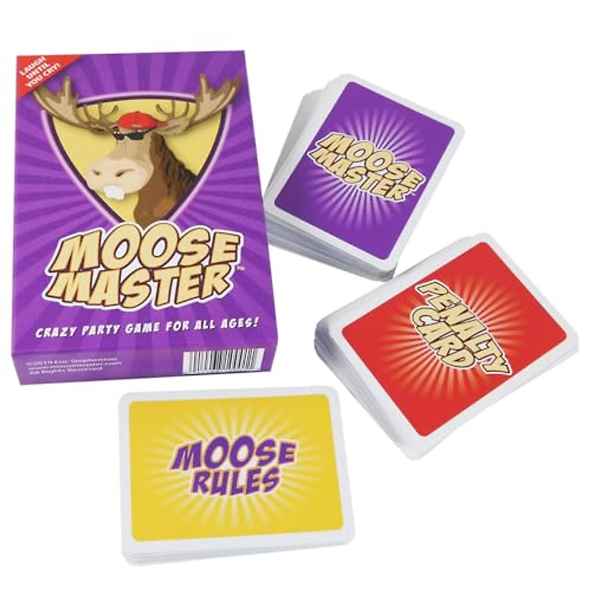 Moose Master - Laugh Until You Cry Fun - Your Cheeks Will Hurt from Smiling and Laughing so Hard - for Fun People Looking for A Hilarious Night in a Box