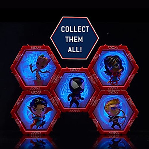 WOW! PODS Marvel Avengers Collection - Venom | Superhero Light-Up Bobble-Head Figure | Official Marvel Collectable Toys & Gifts | Number 206 in Series, Black