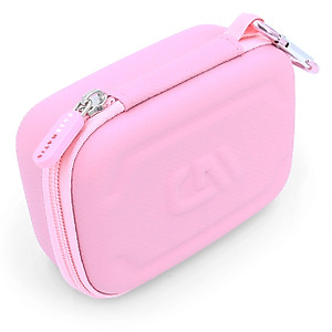 CASEMATIX Retro Handheld Game Console Case Compatible with HigoKids QS4 Portable Retro Video Game Player, Mademax RS-1 Gaming Console, E-MODS Arcade Pocket Player and More Up to 4.75", Pink Case Only