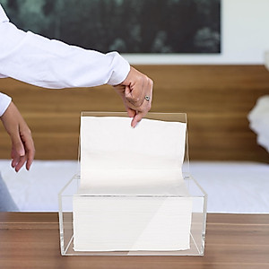 Acrylic Laundry Dryer Sheet Holder Blank Clear Dryer Sheet Dispenser Dryer Sheet Container for Home Laundry Room Organization Acrylic Box with Lid Laundry Softener Dispenser Laundry Room Decorations