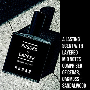 RUGGED & DAPPER RONAN Mens Cologne, Best Rated Cologne for Men, Invigorating Cologne Men Wear with Confidence, the Best Mens Cologne & Perfume for the Modern Man, Spray 3.4 oz