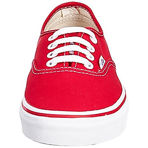 Vans Women's Authentic(tm) Core Classics, Red/White/Red, 7.5 Women/6 Men