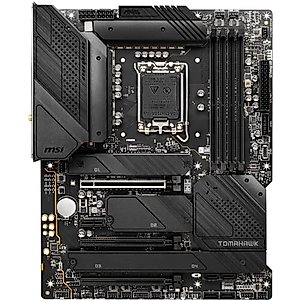 MSI MAG Z690 Tomahawk WiFi DDR4 Gaming Motherboard (ATX, 12th Gen Intel Core, LGA 1700 Socket, DDR4, PCIe 4, CFX, M.2 Slots, Wi-Fi 6)