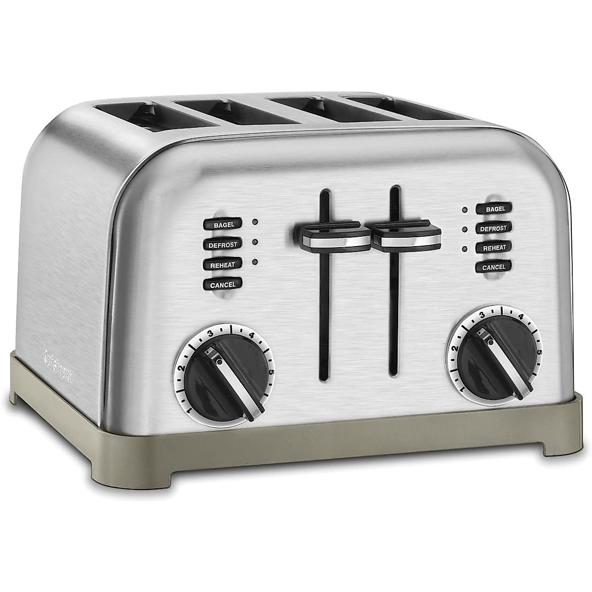 Cuisinart CPT-180P1 Metal Classic 4-Slice Toaster, Brushed Stainless