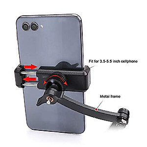 Areyourshop Union Jack Car Phone Mount Folding Holder for R55 R56 Black&Gray