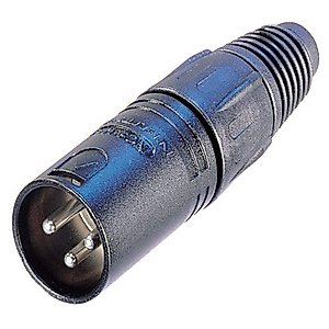 Neutrik NC3MX-BAG 3-Pin M Cable MT XLR, Black