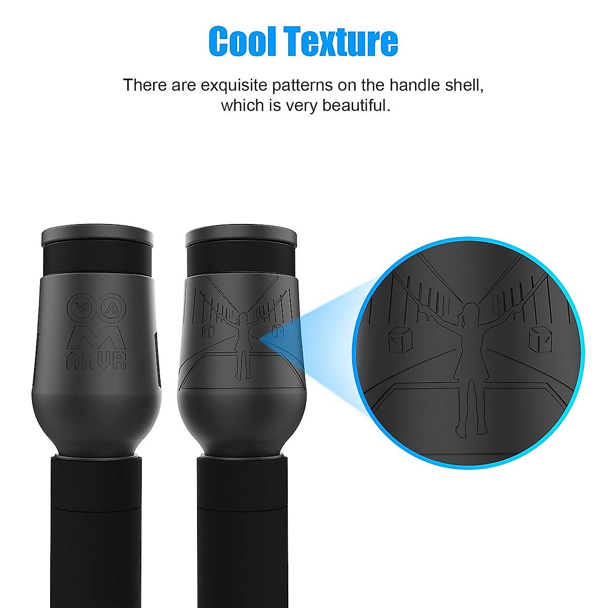 AMVR [Pro Version] Long Stick Handle Extension Grips Stand for PlayStation VR Controllers Playing Beat Saber Games