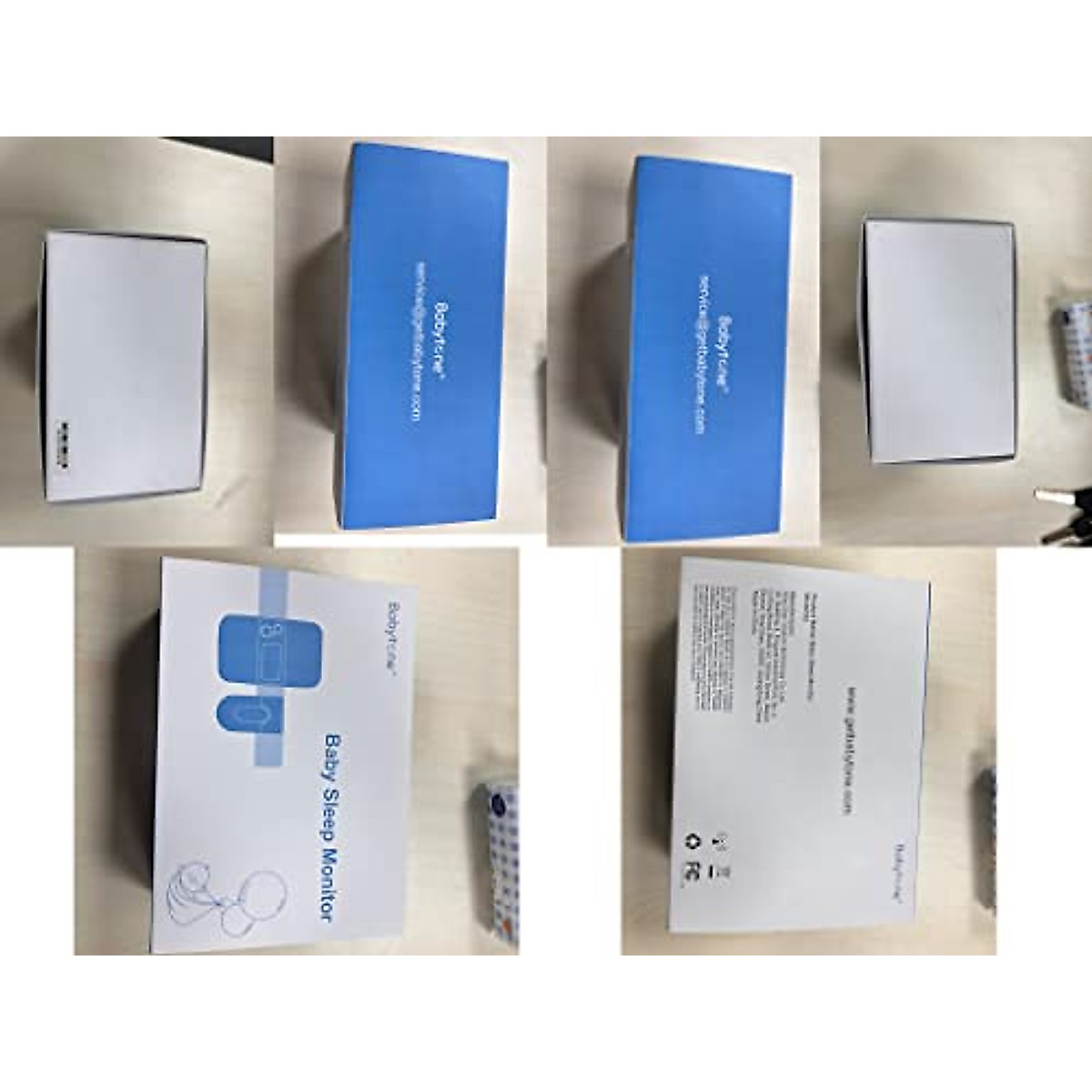 Babytone Baby Sleep Monitor with Base Station, Infant Breathing Monitor, Tracks Oxygen Level, Heart Rate and Movement, Smart Sock Foot Monitor with Free App Report, Fits Newborn 0 to 3 Years Old