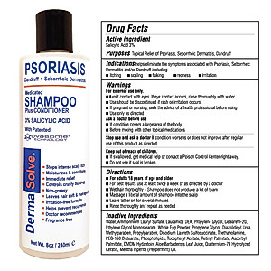 Dermasolve Psoriasis Shampoo 8.0 oz