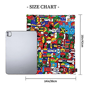 Woidxzxza Countryball Drawstring Backpack Unisex Lightweight Sport Sackpack Gym Bags Storage Cinch Bag