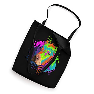 Splash Art Vizsla Dog Owner Gift Idea Dog Tote Bag