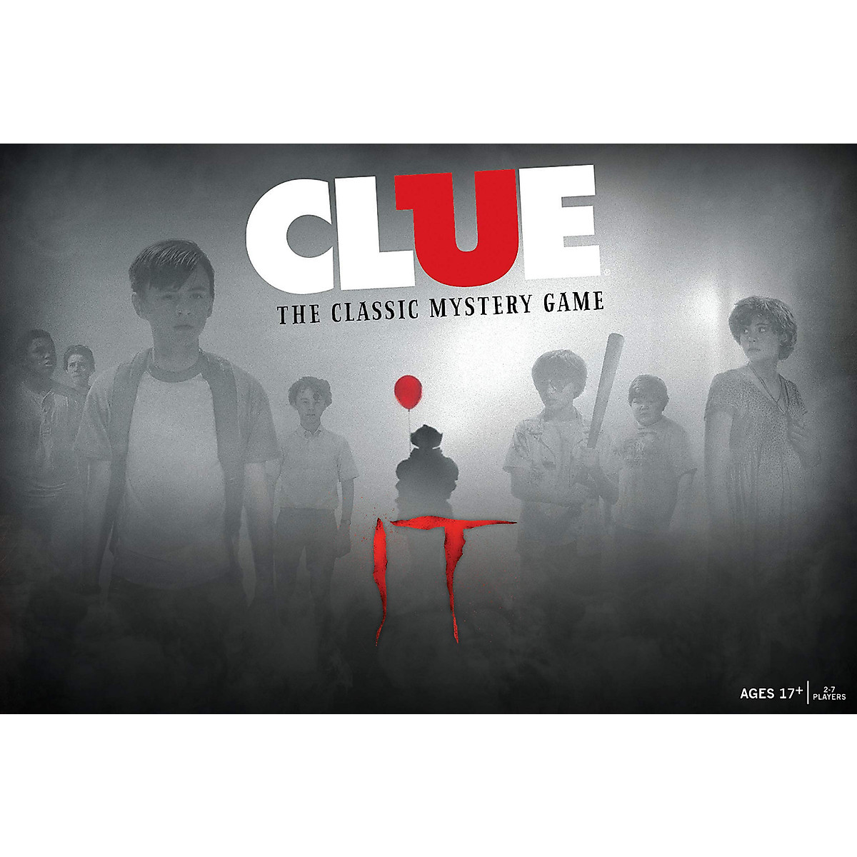 Clue IT Board Game | Based on The 2017 Drama/Thriller IT | Officially Licensed IT Merchandise | Themed Classic Clue Game