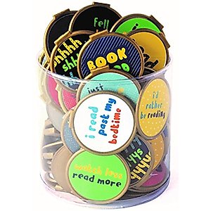 Wordy Junior Quotes Bulk Bookmarks for Kids "Clip Over The Page" - 75 Pack - Bulk Bookmarks for Kids Girls Boys. Perfect Student Incentives Prizes Party Favors Classroom Rewards & Reading Awards!