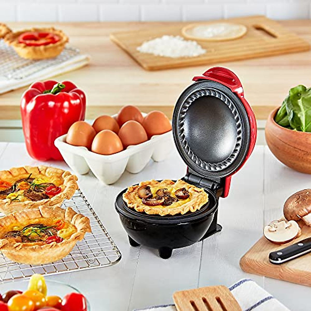 Mini Pie Maker Red