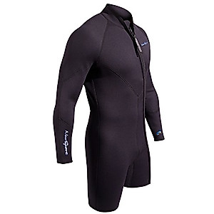 NeoSport Men's Neoprene 5mm Waterman Wetsuit Jacket, Large