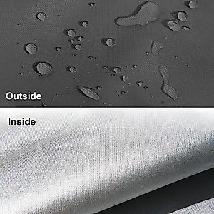 Replacement Canopy and Swing Cushion Cover, 2 and 3 Seater Swing Canopy Replacement Cover Set,Canopy Top Cover and Chair Seat Cover for Swing Patio Garden,210D Oxford Fabric(Beige,65x45x6inch)