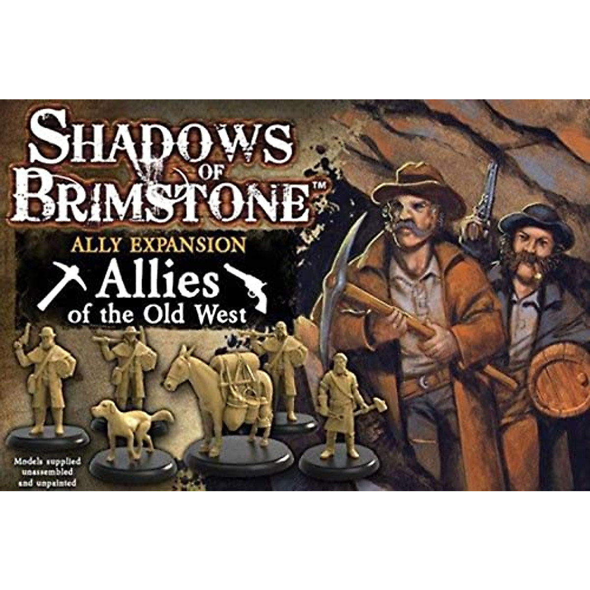 Fantasy Flight Games FFP07A01 Old West Ally Expansion: Shadows of Brimstone, Multicoloured