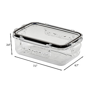 gotman Airtight Food Storage Container With Lid (21.6oz) Leak-Proof Lunch Box | BPA-Free | Meal Prep | Microwave, Freezer and Dishwasher Safe | Kitchen Fridge Organizer Boxes | Fresher Food